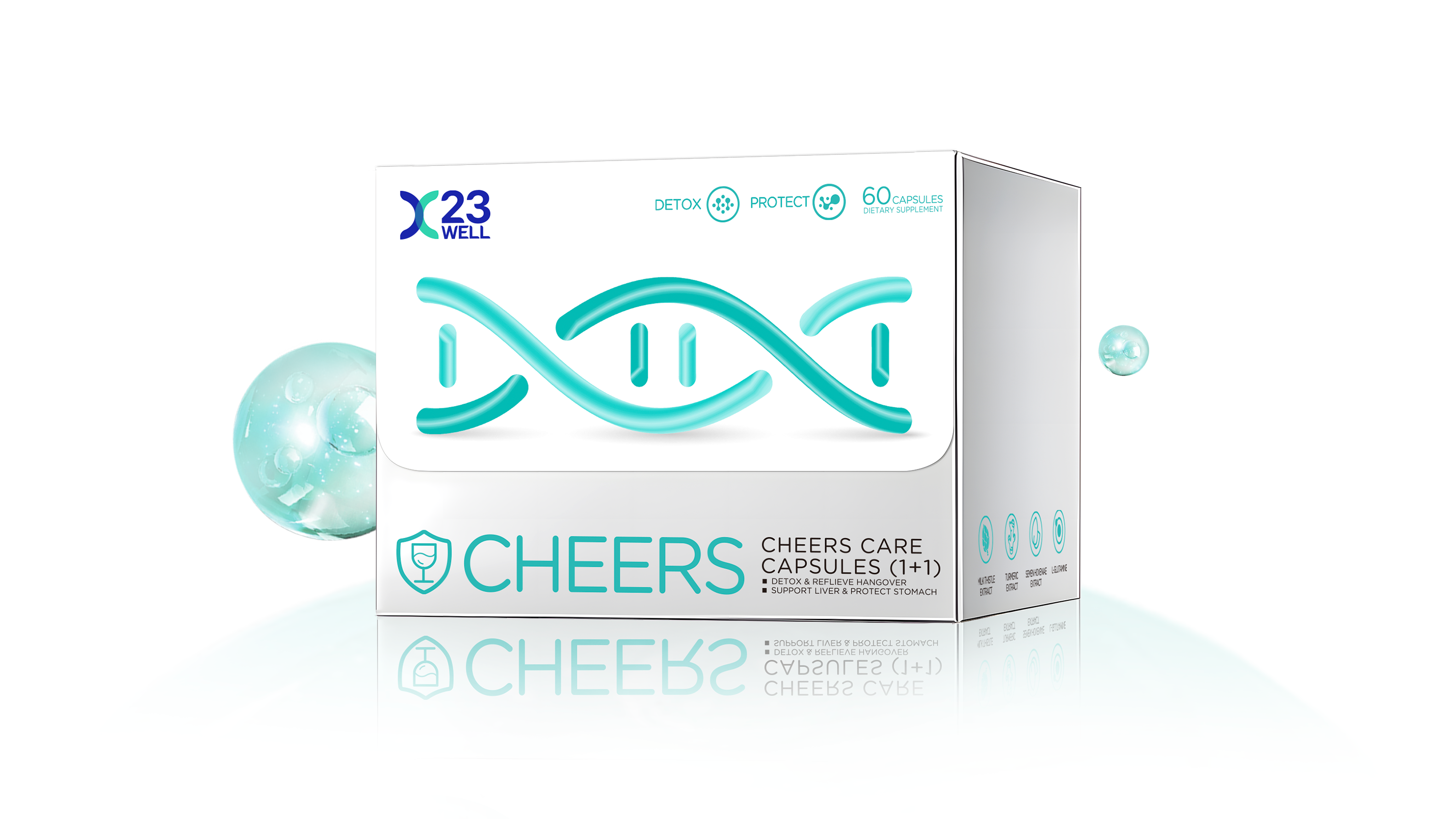 23WELL CHEERS CARE CAPSULES (1+1) – My Store